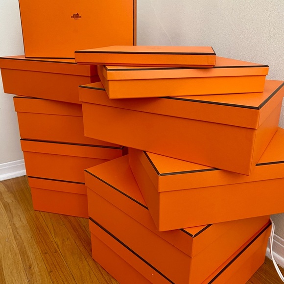 Hermes | Accessories | Hermes Boxes In Different Sizes As New | Poshmark